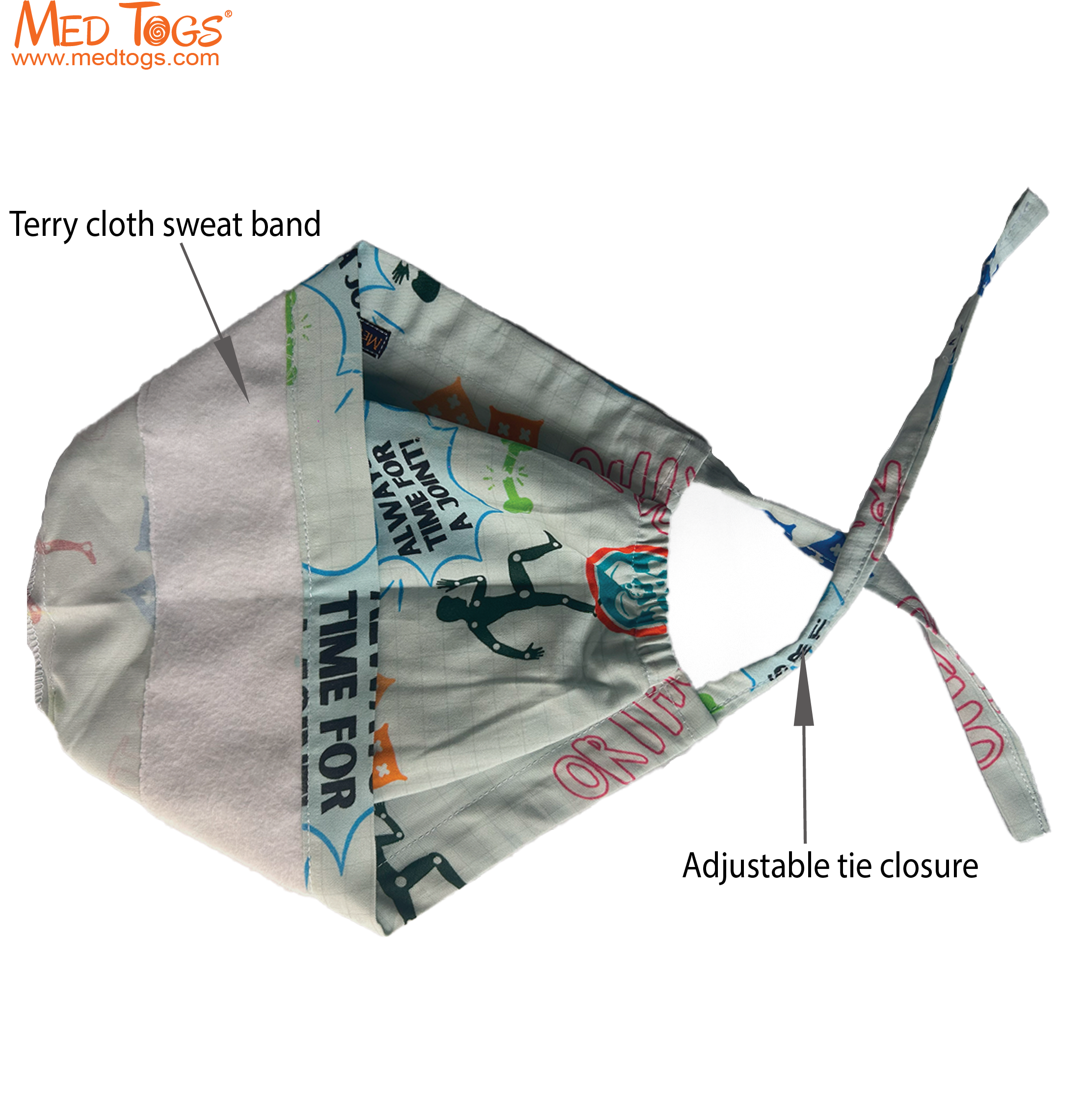 Ortho Surgery: Unisex Printed Scrub Cap – Med Togs Healthcare Apparels Ortho Surgery: Unisex Printed Scrub Cap – Med Togs Healthcare Apparels