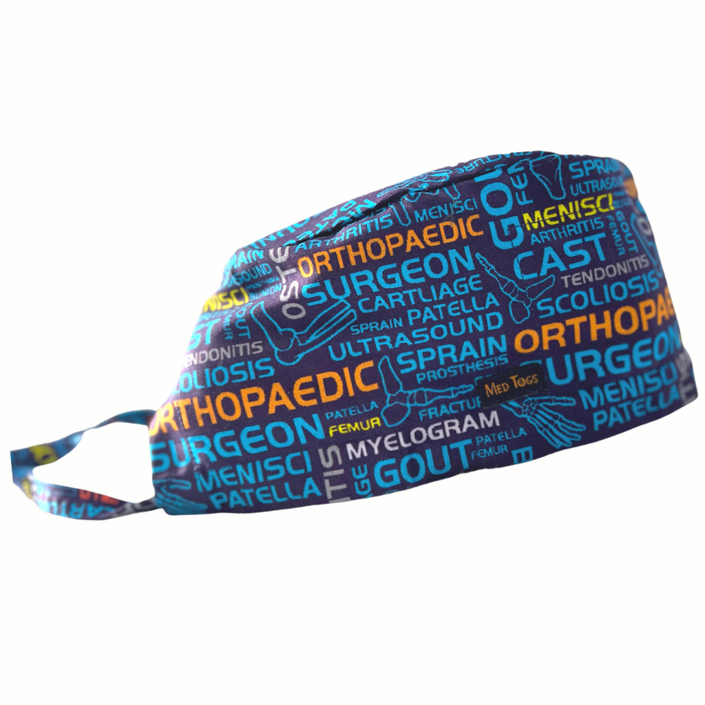 Orthopaedic printed scrub Cap – Med Togs Healthcare Apparels